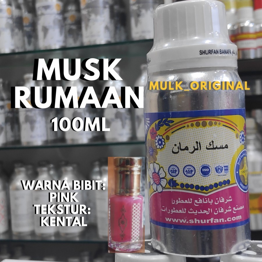 Jual MUSK RUMAN MUSK AL RUMAN MUSK TAHARA PINK by shurfan 100ml ...