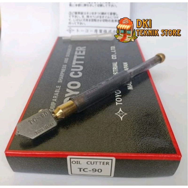 Jual Toyo Cutter Glass Cutter TC 17 30 90 Alat Potong Kaca Original ...