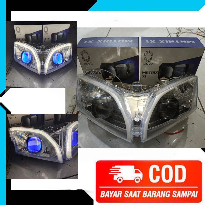 Jual Lampu Biled Blade New Matrix X1 1.5inchi Paket Lengkap Super ...