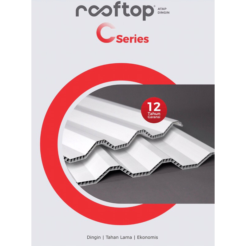 Jual ATAP UPVC TIPE C-SERIES ROOFTOP | Shopee Indonesia