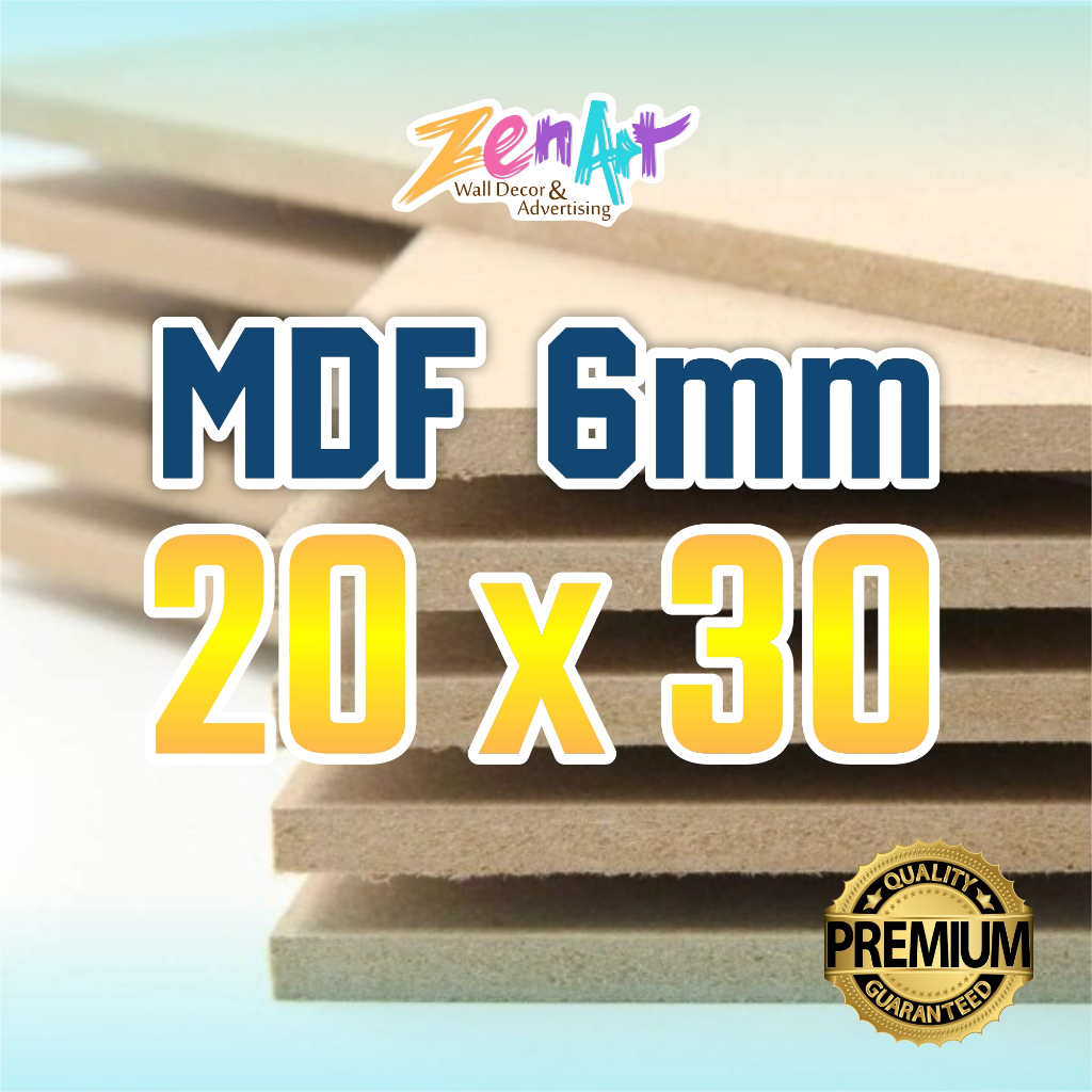 Jual Papan MDF MURAH Ukuran 20x30 Tebal 6mm | Shopee Indonesia