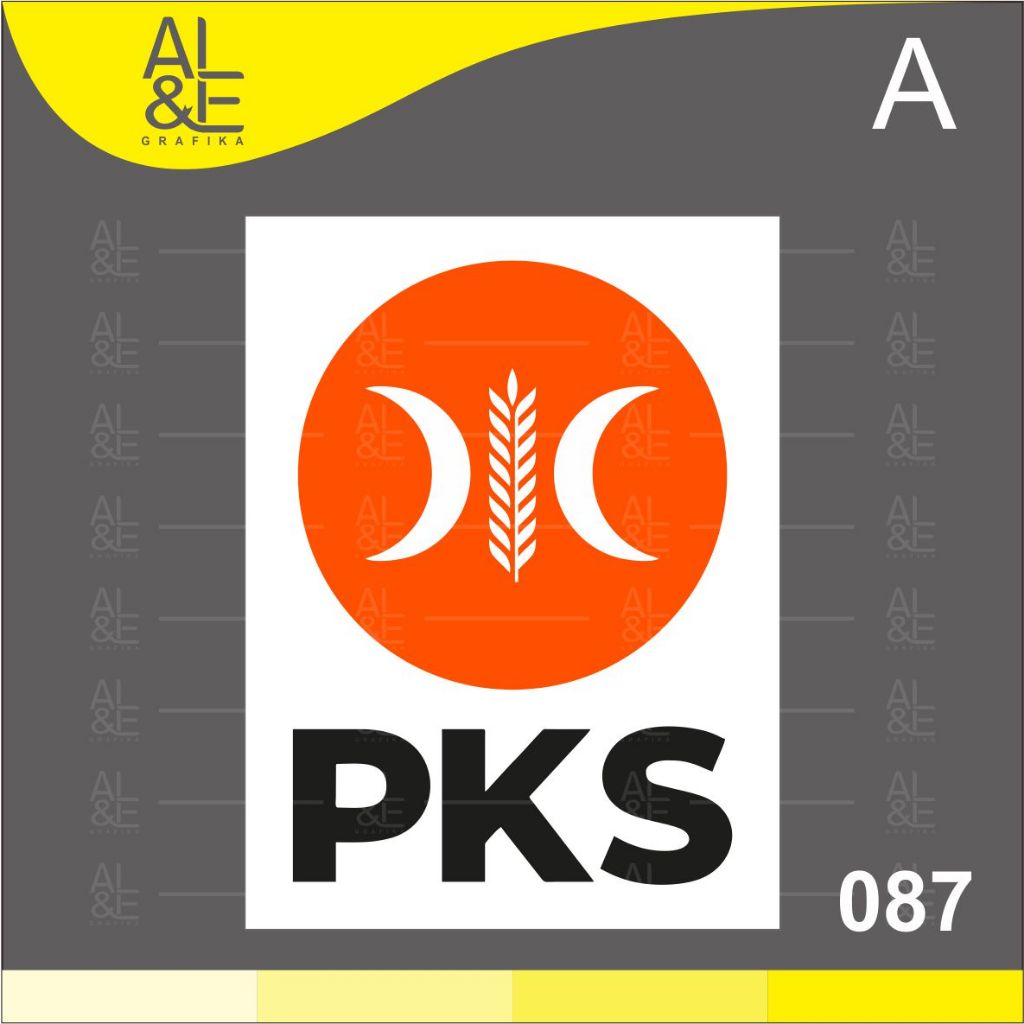 Jual 087 - STIKER PARTAI PKS - VINYL STIKER RITRAMA INDOOR | Shopee ...