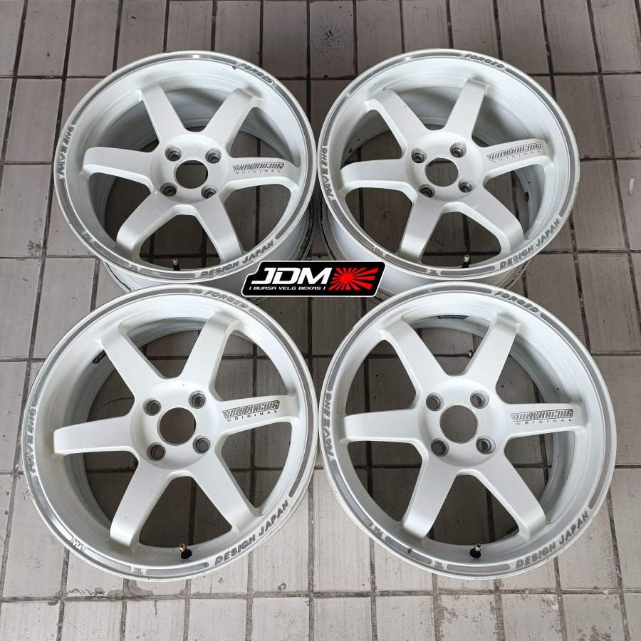 Jual Velg Mobil Ring 16 Volk Racing TE37 Baut 4 Lebar 7 Murah R16 Pcd ...
