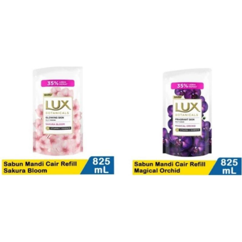 Jual LUX Body Wash Magical Orchid Refill 825 ml | Shopee Indonesia