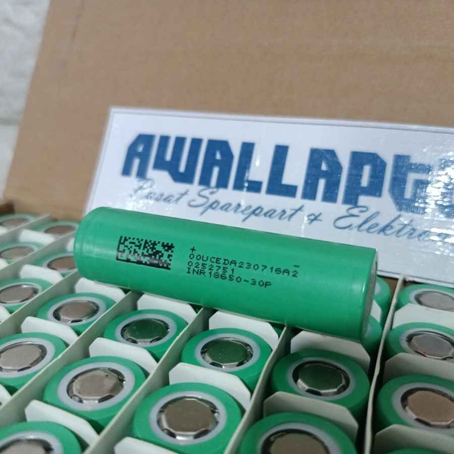 Jual baterai 18650 3000mah 10C DMC high drain 3000 mAh EVE INR 25P 30A | Shopee Indonesia