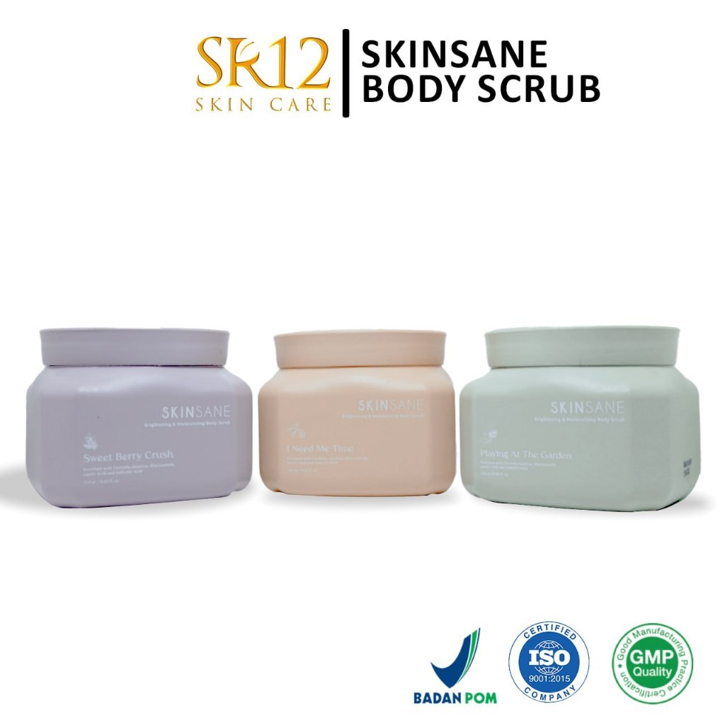 Jual BODY SCRUB SKINSANE SR12/ LULUR SKINSANE SR12 250GR | Shopee Indonesia