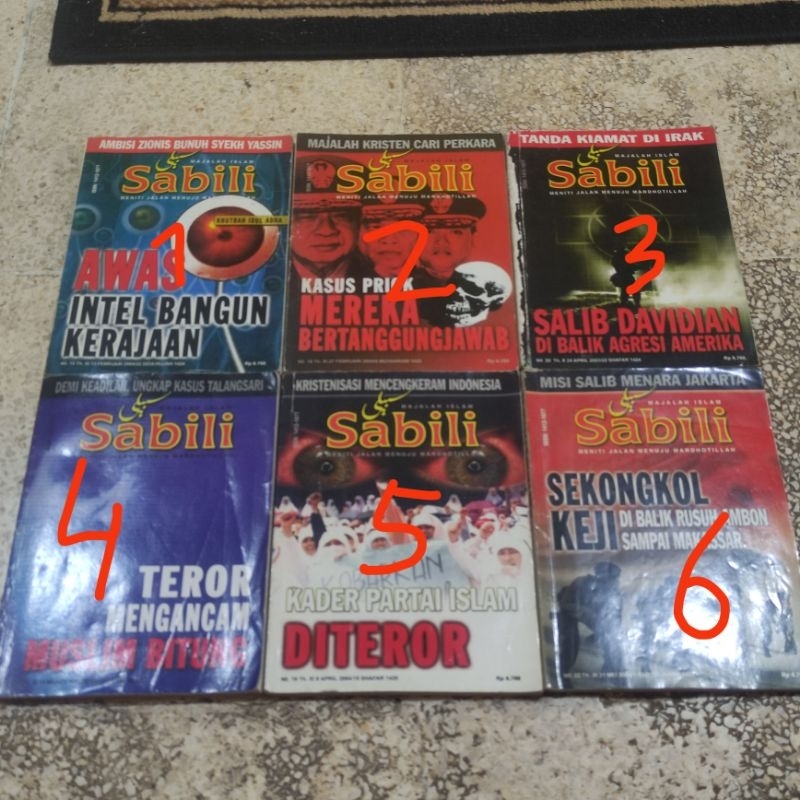 Jual majalah islam sabili edisi tahun 2002 / majalah lama | Shopee ...