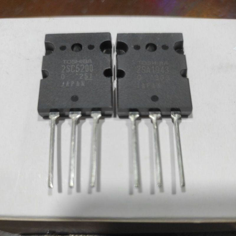 Jual Transistor Final Toshiba 2SC5200 2SA1943 Original Japan TR Toshiba 5200 1943 | Shopee Indonesia