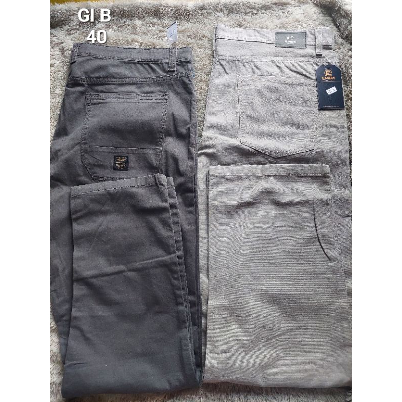 Jual celana panjang Emba original model Cinos. | Shopee Indonesia