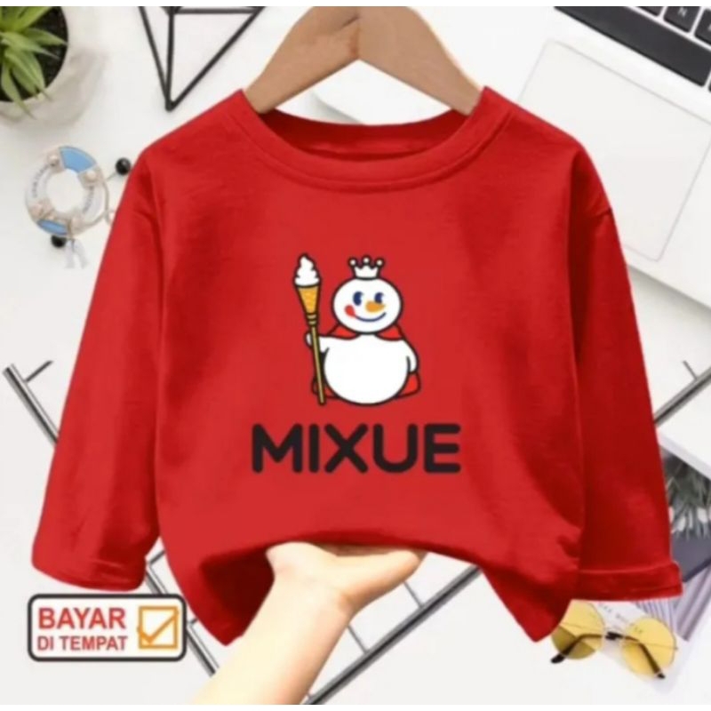 Jual MIXUE VIRAL / KAOS LENGAN PANJANG ANAK USIA 1 - 12 TAHUN MIXUE ... Jual MIXUE VIRAL / KAOS LENGAN PANJANG ANAK USIA 1 - 12 TAHUN MIXUE ...