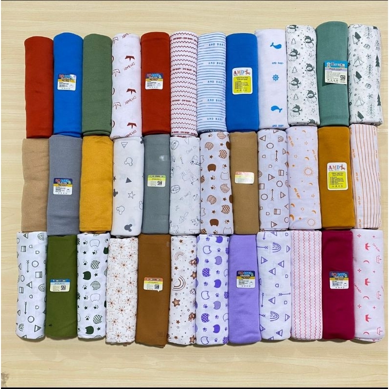 Jual (ECER/SATUAN) 1 PCS Bedong Motif Bedong Bayi Satuan SNI Uk Jumbo ...