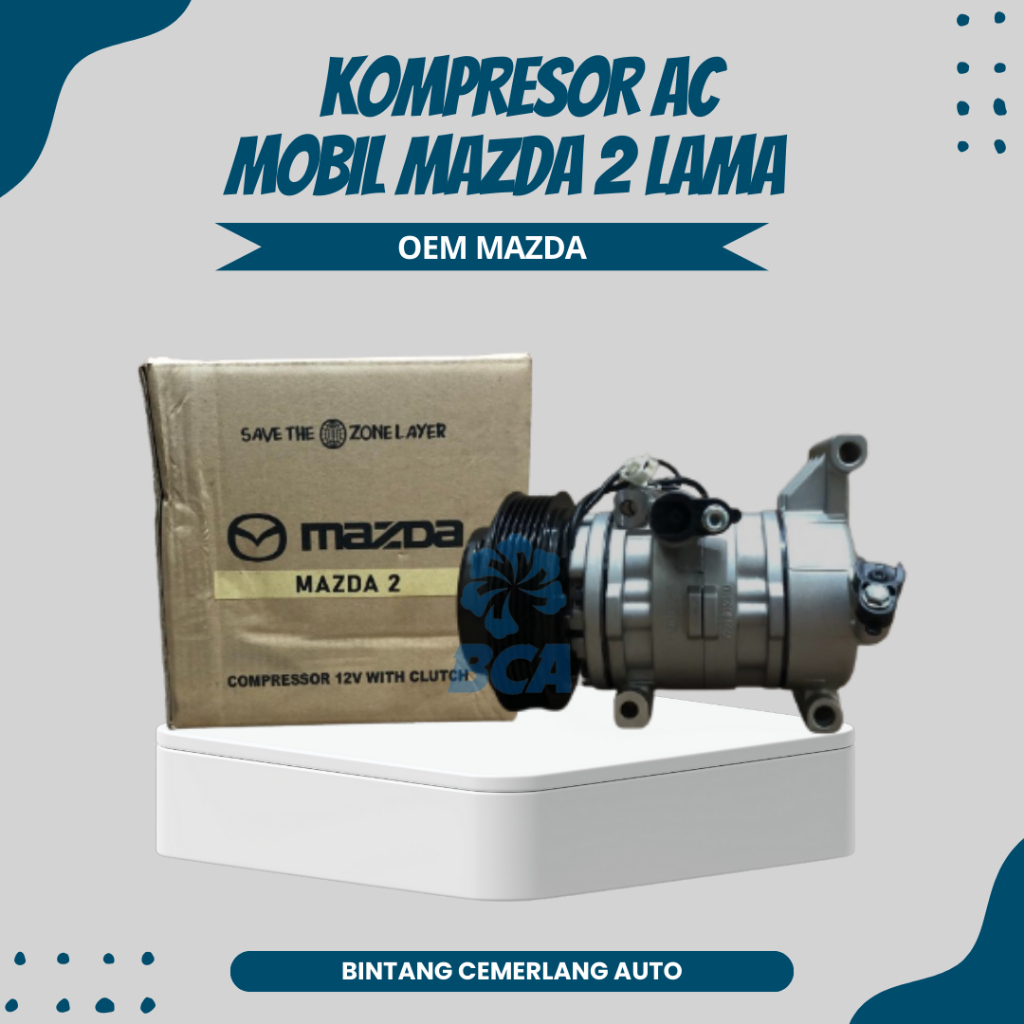 Jual COMPRESSOR KOMPRESOR AC Mobil Mazda 2 LAMA OEM MAZDA | Shopee ...