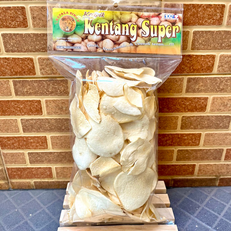 Jual KERIPIK KENTANG KRIPIK KENTANG SUPER KEPALA SINGA |CAMILAN OLEH ...