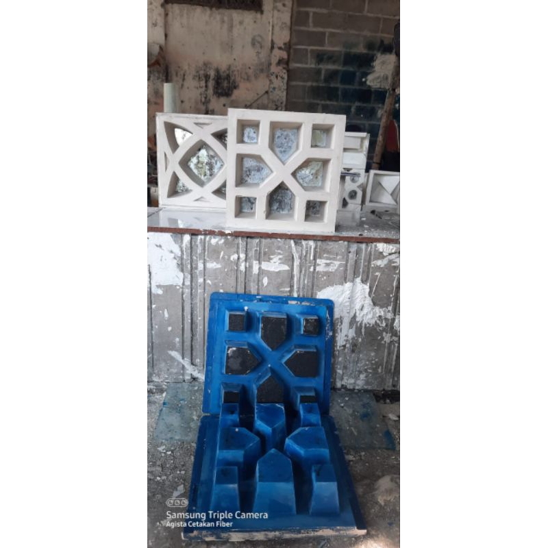 Jual Cetakan Roster Fiber minimalis ukuran 20x20 | Shopee Indonesia