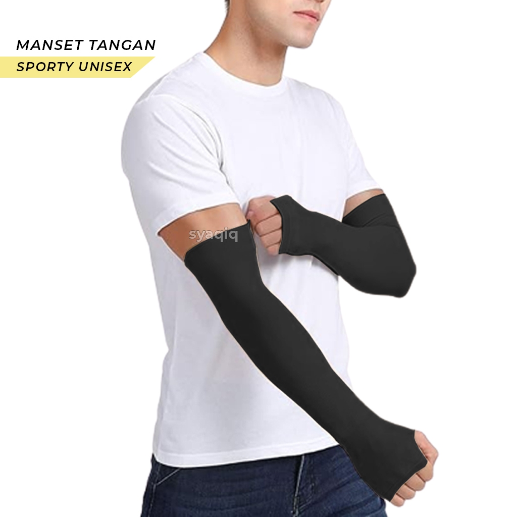 Jual ARM SLEEVE MANSET TANGAN PRIA HANDSOCK PELINDUNG TANGAN HIKING ...