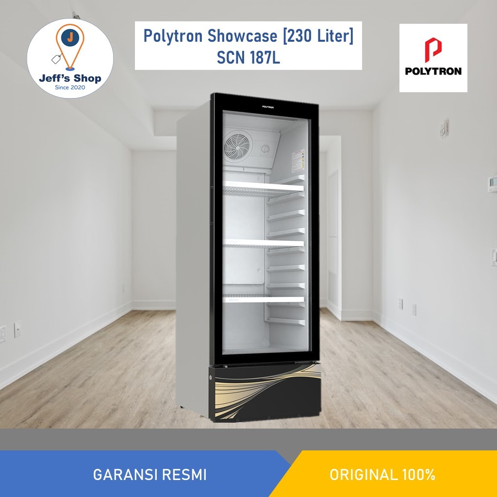 Jual Polytron Showcase [230 Liter] SCN 187L | Shopee Indonesia