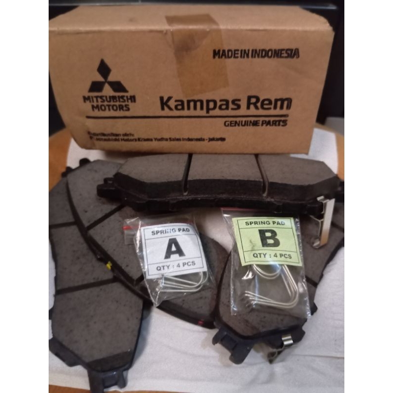 Jual Kampas Rem Depan All Type Xpander/Xpander Cross Original | Shopee ...