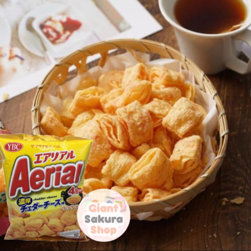 Jual YBC Aerial Cheddar Cheese Corn Snack [Non Halal] / cemilan impor ...