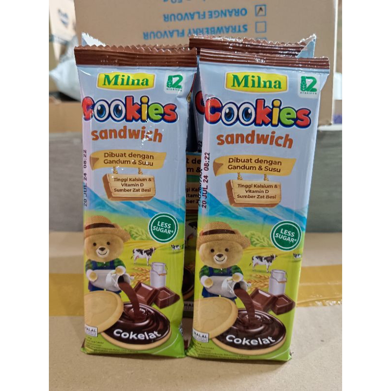 Jual Milna cookies sandwich 24 gr | Shopee Indonesia