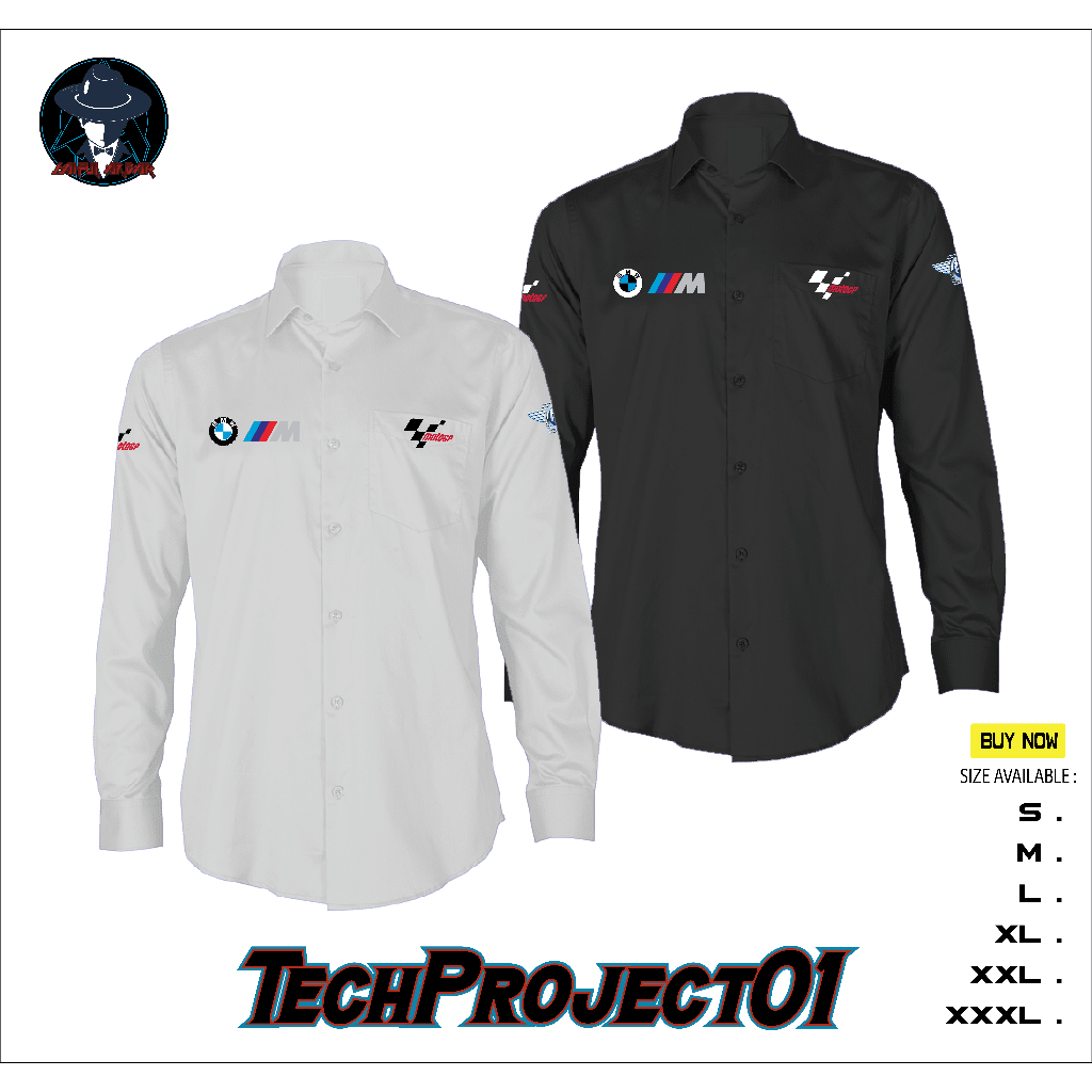 Jual Kemeja MotoGP BMW M Motorsport FIM Best Quality Kemeja Balap ...