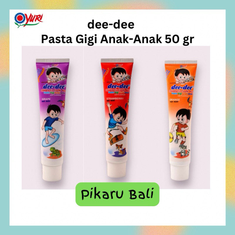 Jual Dee Dee Pasta Gigi Anak 50 gr Toothpaste deedee | Shopee Indonesia