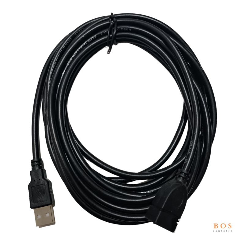 Jual KABEL USB EXTENSION 5 METER / KABEL PERPANJANGAN USB 5M MALE FEMALE | Shopee Indonesia