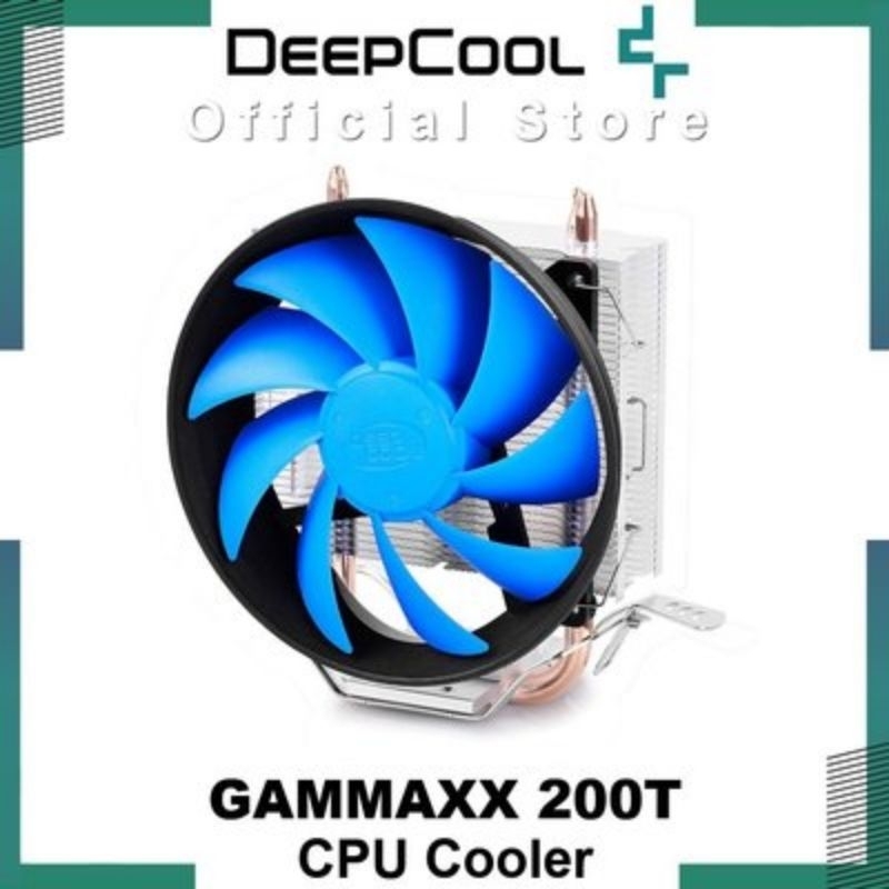 Jual KIPAS HEATSINK FAN PROCESSOR DEEPCOOL GAMMAXX 200T CPU COOLER ...
