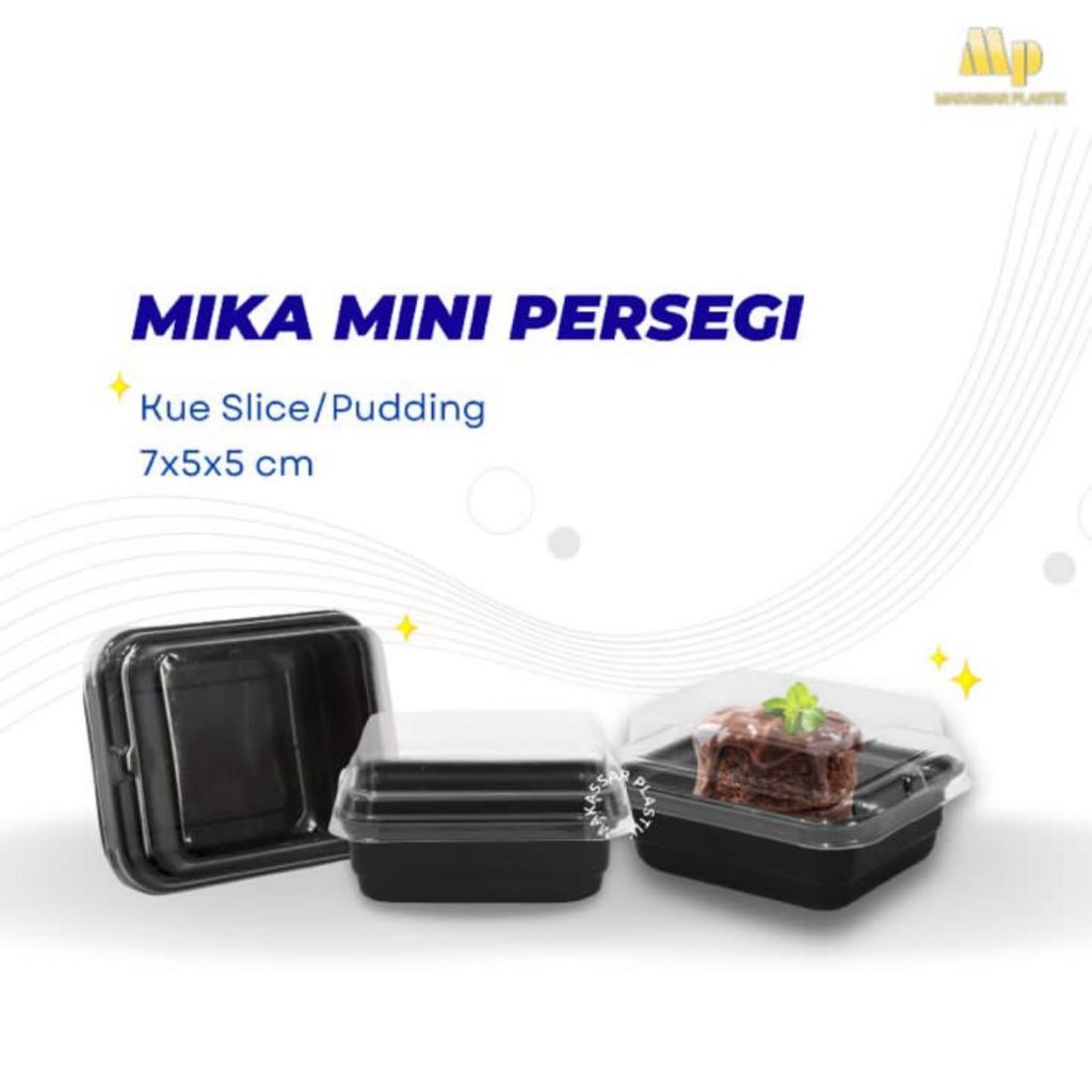 Jual Mika Mini Persegi @25 Pcs | Shopee Indonesia
