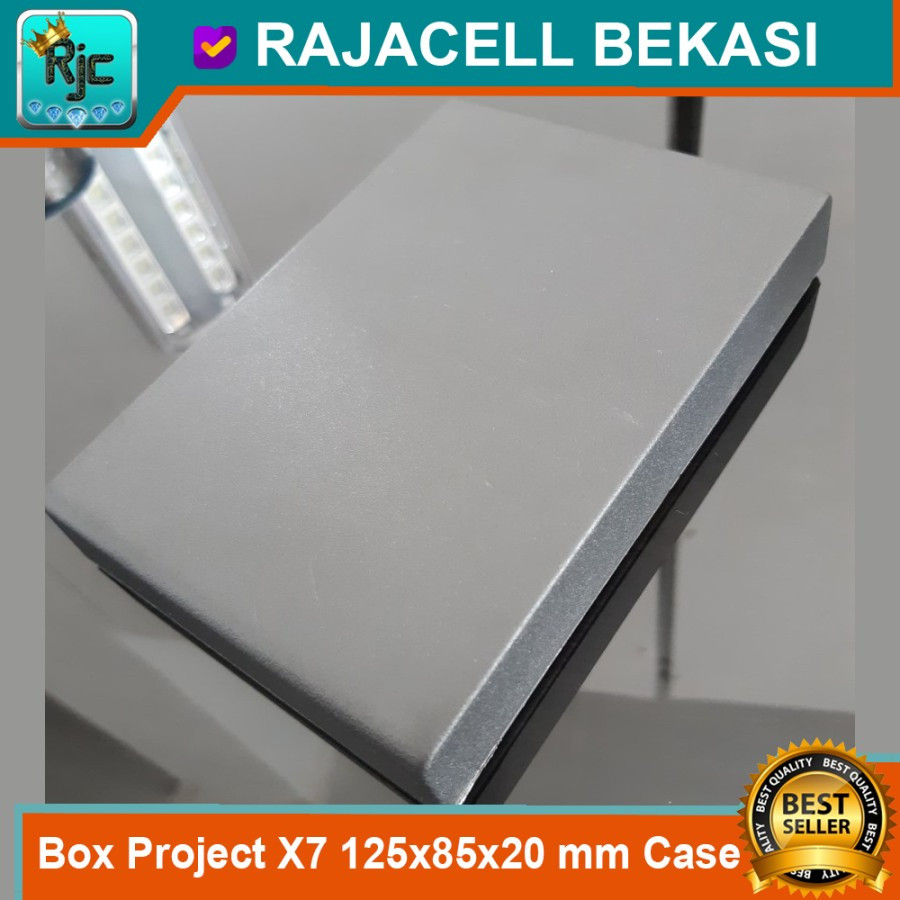 Jual Box Project X7 Hitam Plastik 125x85x20 mm Case Enclosure for ...