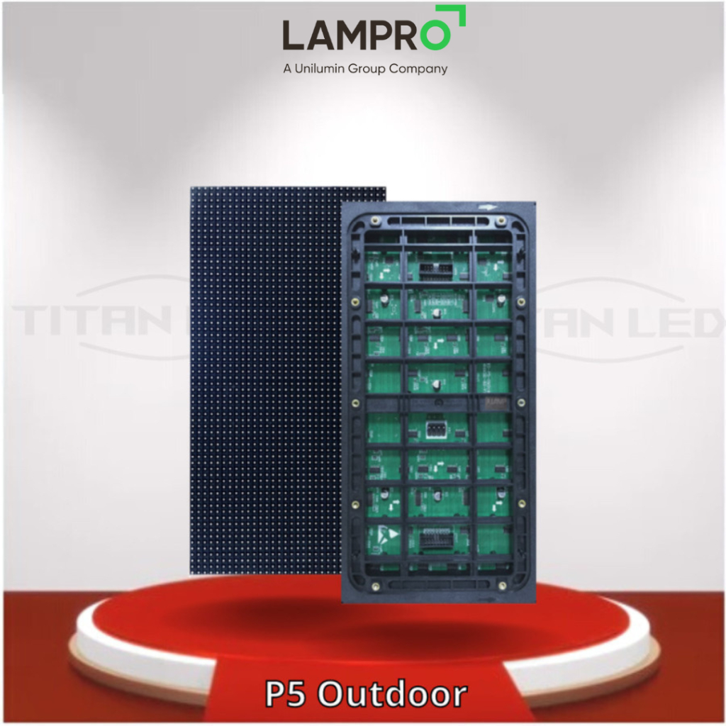 Jual MODUL PANEL LED P5 RGB OUTDOOR LAMPRO BY UNILUMIN GROUP VIDEOTRON ...
