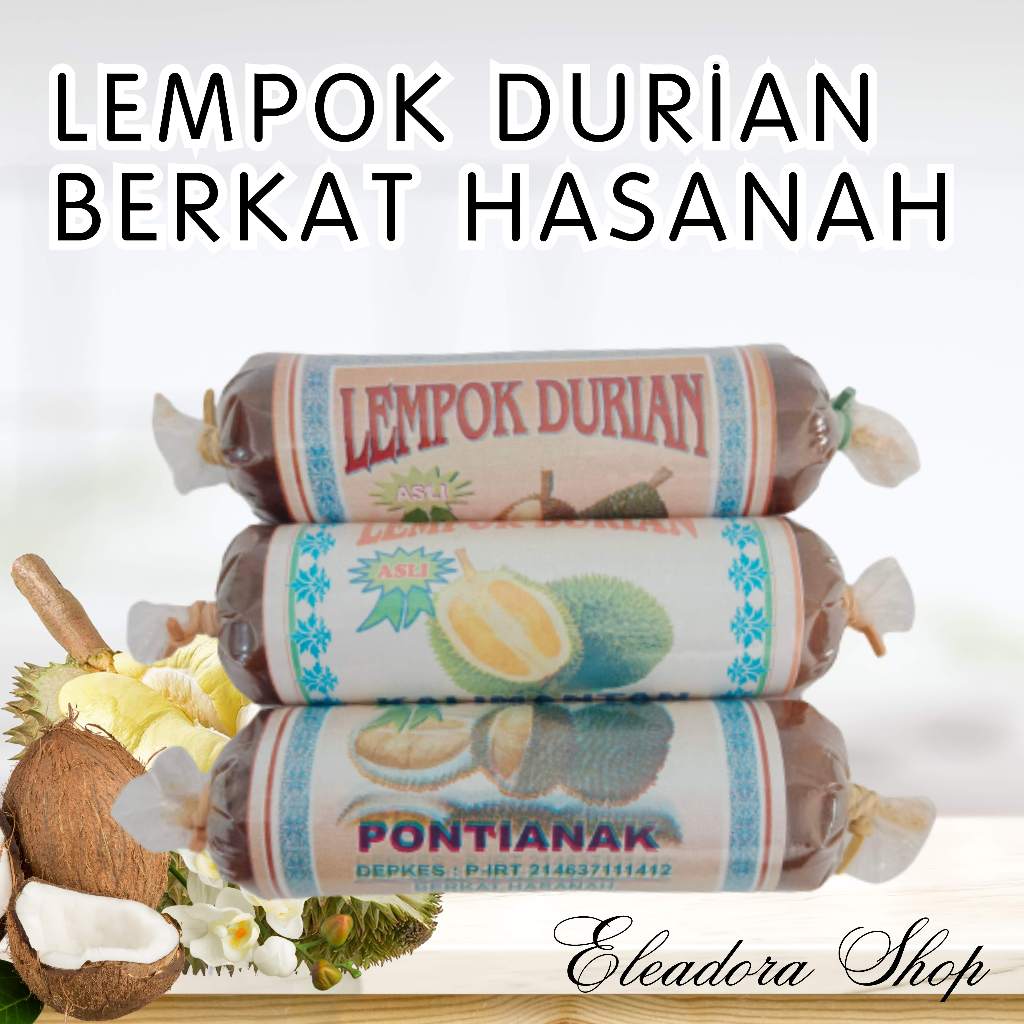 Jual Lempok Durian Pontianak Berkat Hasanah - Dodol Durian Khas ...