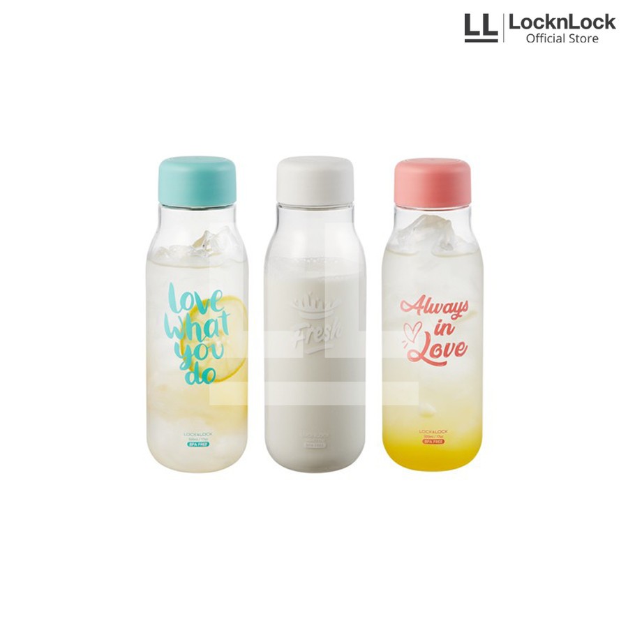 Jual Botol Minum LocknLock Milky 500 ml HAP654 500 ml | Shopee Indonesia