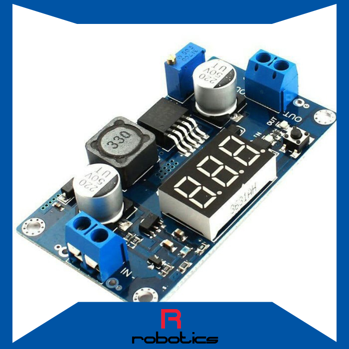 Jual XL6009 with Voltmeter Adjustable DC-DC Step Up Boost Converter 4A | Shopee Indonesia