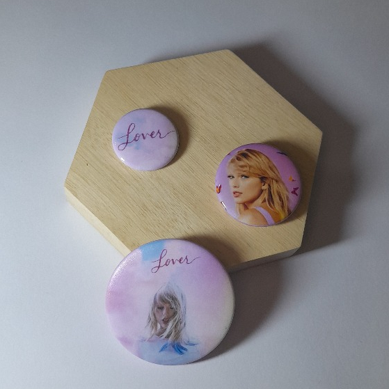 Jual Taylor Swift Lover Pin Button Set | Shopee Indonesia