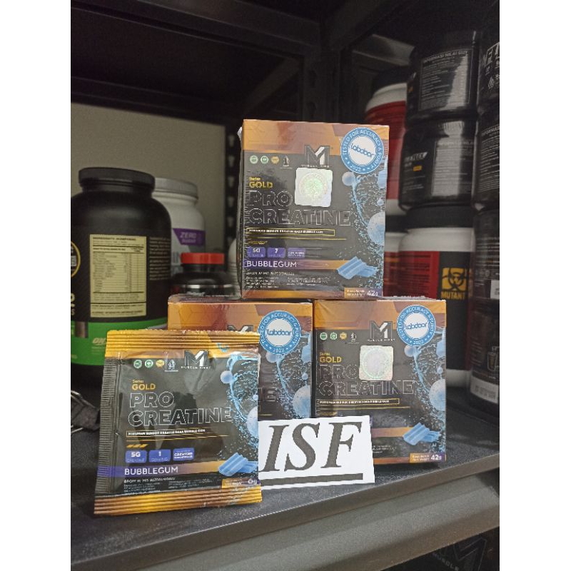 Jual M1 Pro Creatine 1 Sachet Musclefirst Pro Gold Creatine 1 Sachet ...