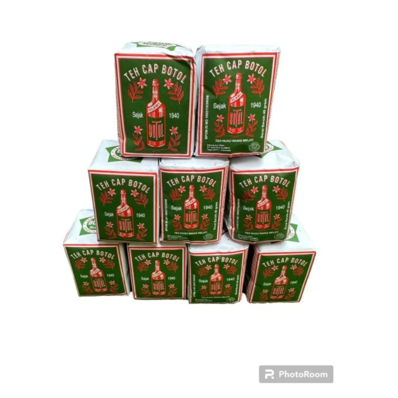 Jual Teh cap botol 40 gr x 10 pcs/ teh tubruk / teh racikan/ teh wangi ...