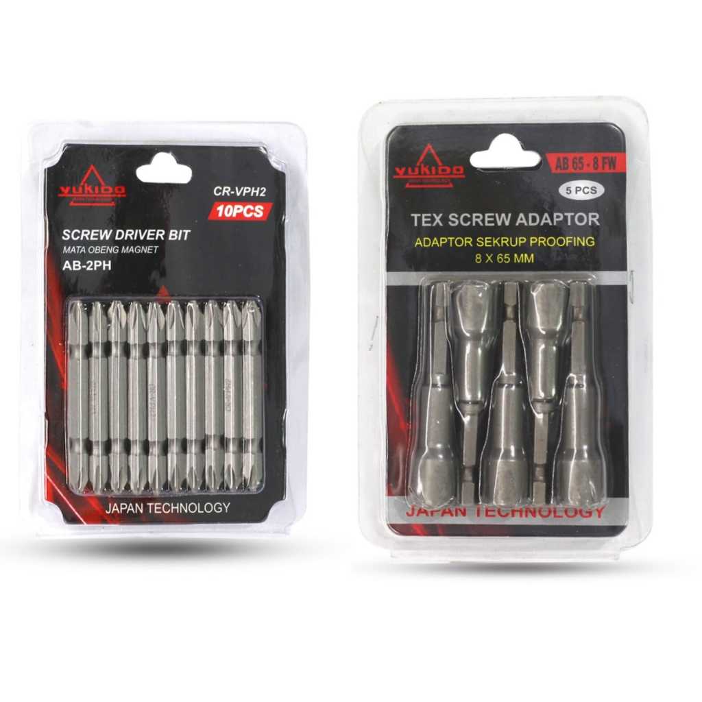 Jual Mata Obeng PH2 PZ2 & Mata Shock Roofing 5pcs Mata Bor Roofing ...