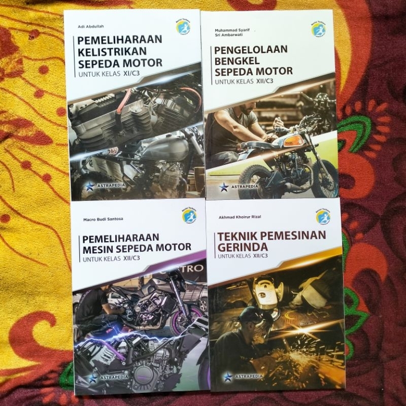 Jual ORIGINAL BUKU PEMELIHARAAN KELISTRIKAN SEPEDA MOTOR PENGELOLAAN BENGKEL SEPEDA MOTOR ...