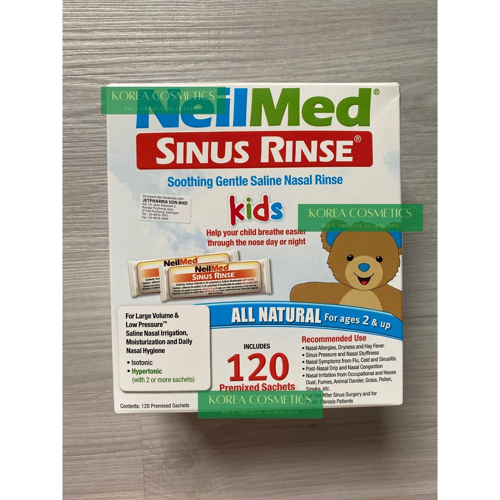 Jual NEILMED Sinus Rinse Kids Refills 120ml eceran per sachets | Shopee ...