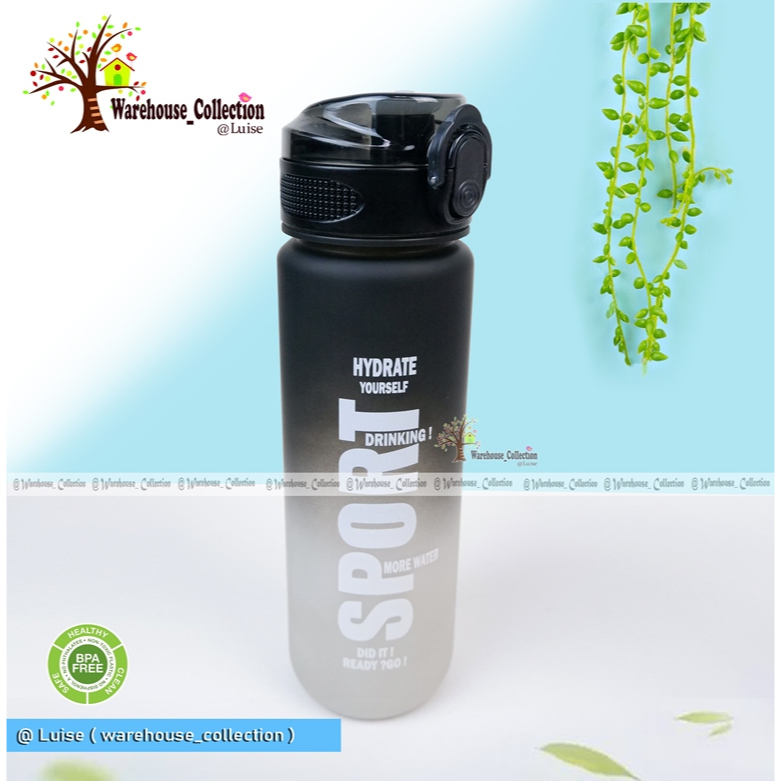 Jual Tumbler gradasi rainbow/ BOTOL AIR SPORT 1 Liter/ Botol Air ...
