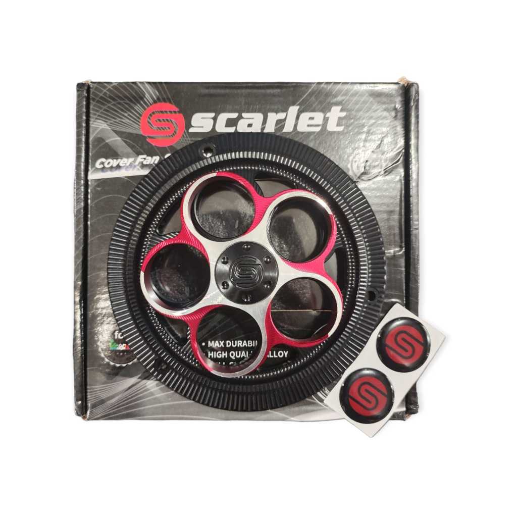 Jual COVER PELINDUNG KIPAS RADIATOR MATIC CNC MODEL SPINNER SCARLET ...