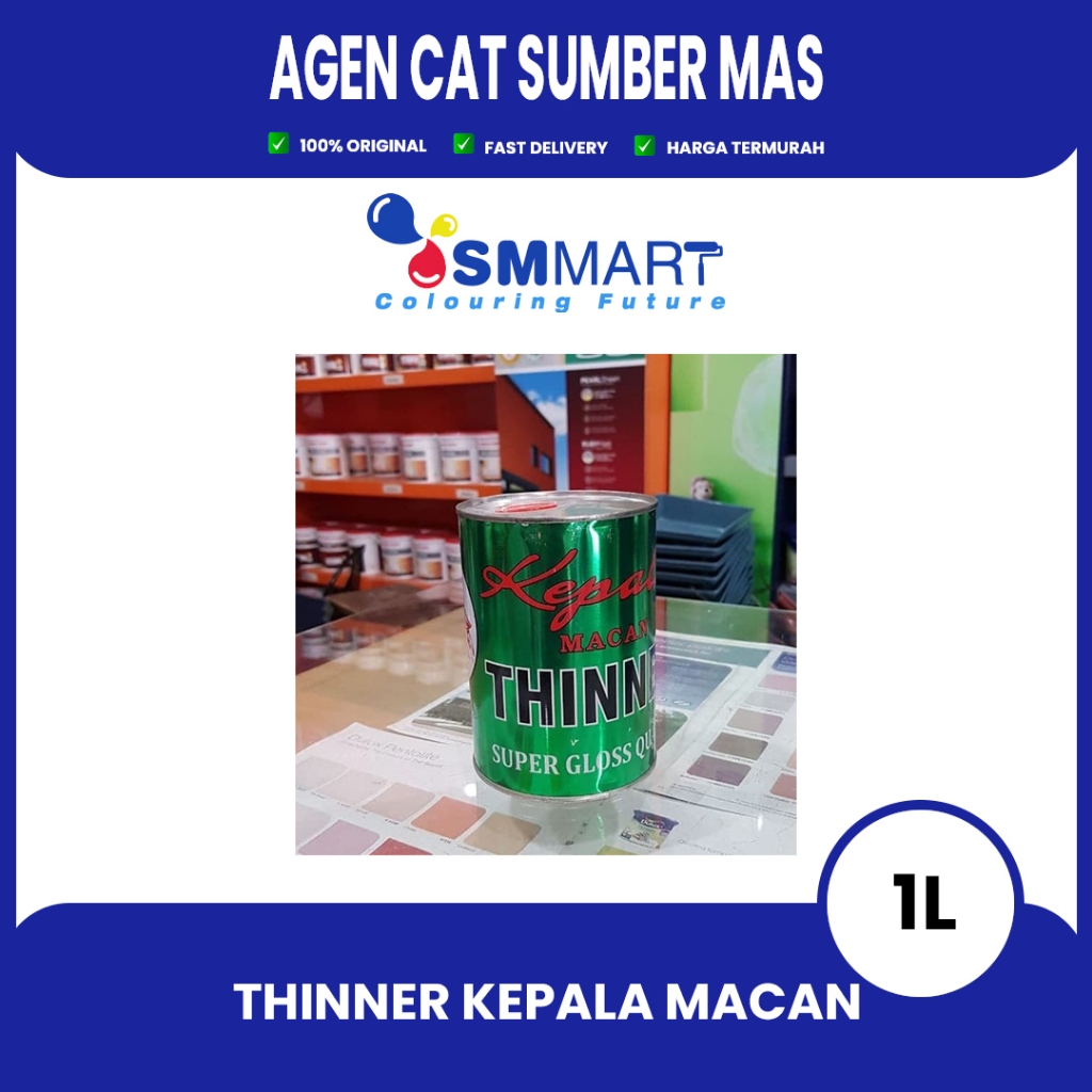 Jual THINNER PREMIUM CAMPURAN CAT MINYAK 1 L / THINER PESAWAT / TINER ...