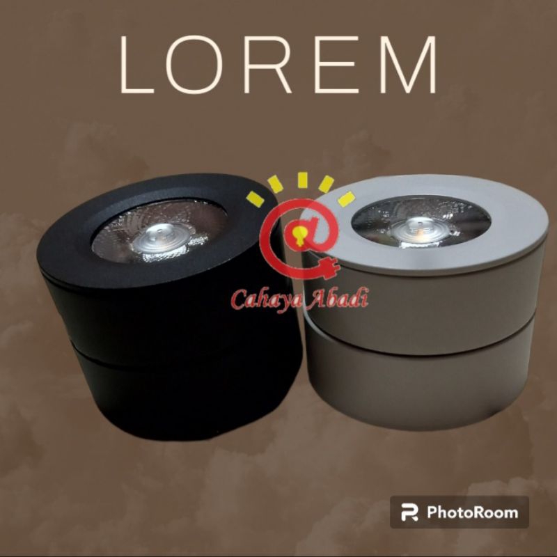 Jual VACOLUX Lampu Spot LED Spotlight Adjustable 12 Watt Kuning VL ...