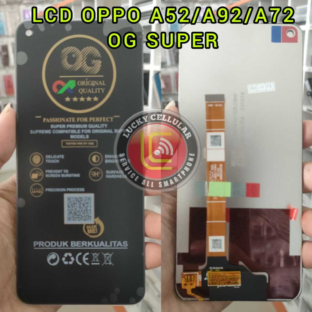 Jual LCD OPPO A52 / A72 / A92 2020 OG SUPER | Shopee Indonesia
