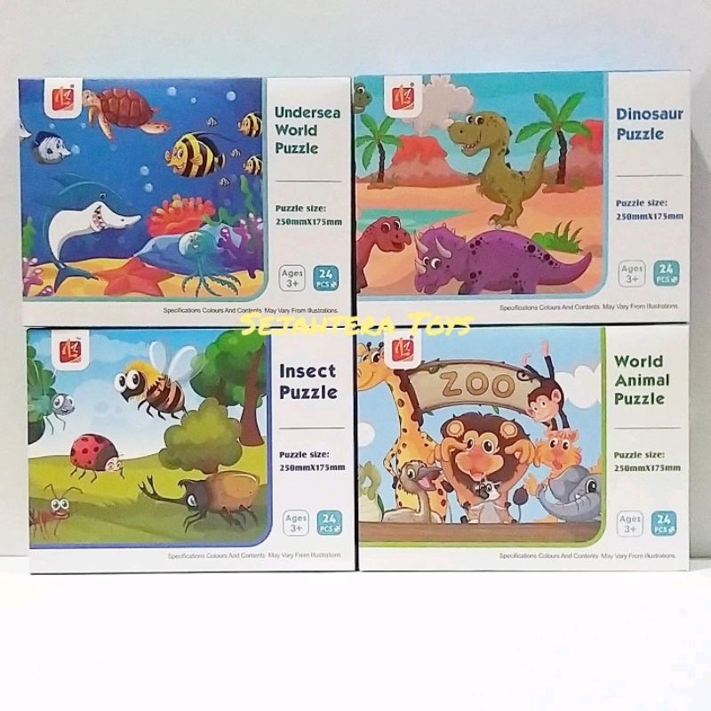 Jual Mainan Puzzle Kotak 24pcs | Shopee Indonesia