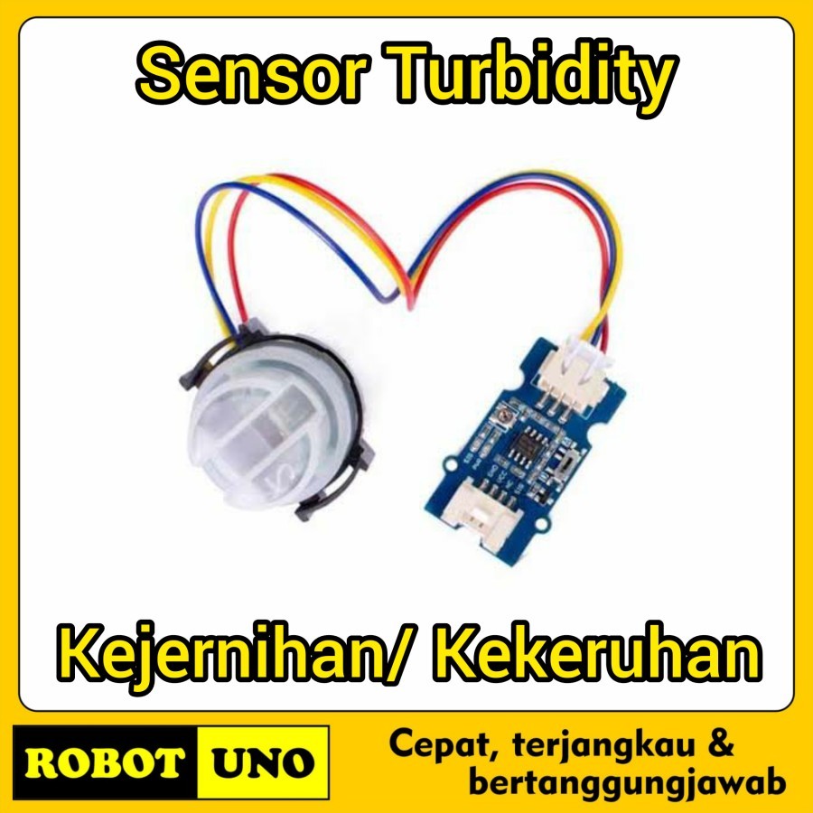 Jual Turbidity Sensor Deteksi Kualitas Kejernihan Kekeruhan Air Module ...