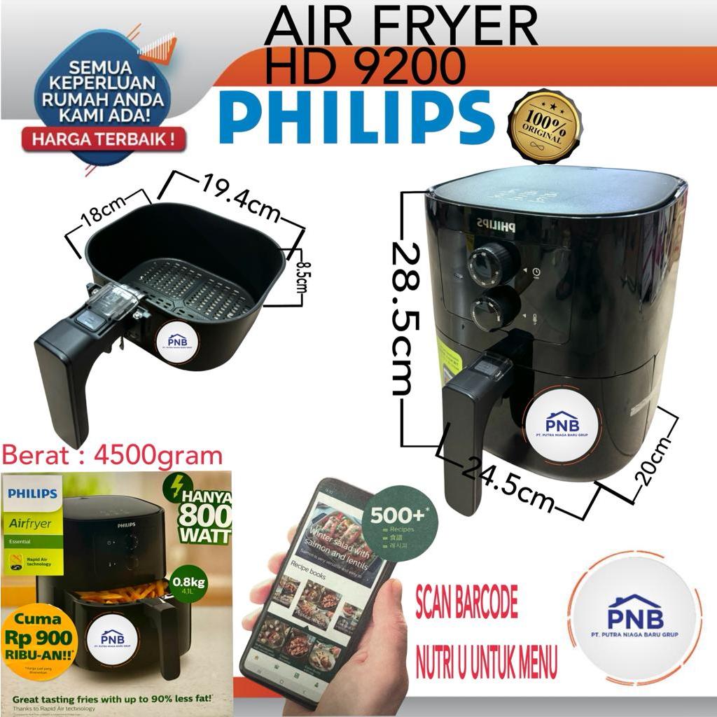 Jual PHILIPS Air Fryer Spectre HD 9200 Airfryer HD9200 Garansi Resmi | Shopee Indonesia