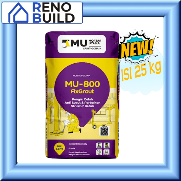Jual MU-800 FixGrout 25kg | Shopee Indonesia