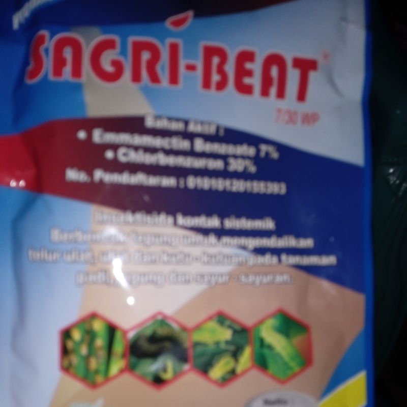 Jual INSEKTISIDA KONTAK LAMBUNG DAN SISTEMIK SAGRI BEAT 7/30 WP 80gr ...