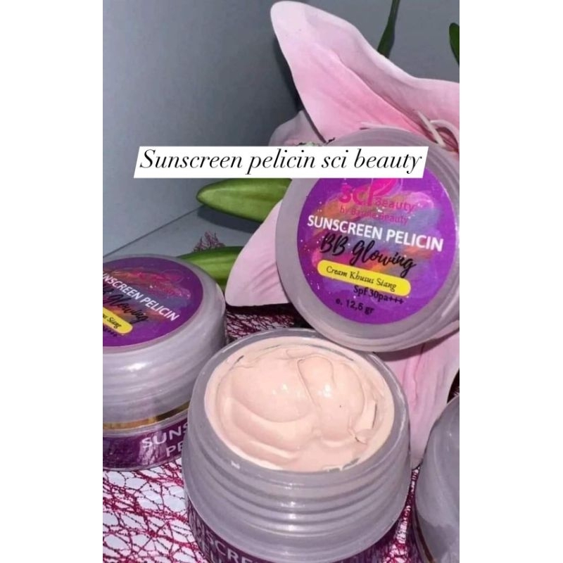 Jual SUNSCREEN VIRAL SCI BEAUTY ORIGINAL 100% | Shopee Indonesia